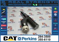 China Perkins original Perkins 294-3500 Diesel Common Rail Fuel Injector for C15 C18 Engine Truck new injector original new injector for sale