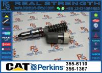 China Perkins original  355-6110 Common Rail Fuel Injector 10R-0956 235-1400 253-0615 20R-8047 for C15 Engine E365C E374D Excavator Truck  original new injector for sale