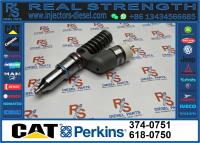 China Perkins original Perkins 374-0751 Fuel Injector Replacement for C15 C18 C27 Diesel Engine new injector original new injector for sale