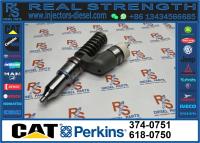 China Perkins original Perkins 374-0751 Fuel Injector Replacement for C15 C18 C27 Diesel Engine new injector original new injector for sale