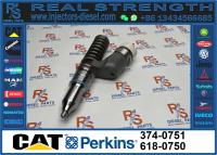 China Perkins original Perkins 374-0751 Fuel Injector Replacement for C15 C18 C27 Diesel Engine new injector original new injector for sale
