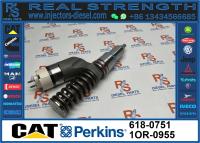 China Perkins original  618-0751 Common Rail Fuel Injector for C15 C27 C32 D10N D10T 990H 990K Engine Tractor Loader replacement for OEM  original new injector for sale