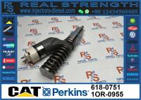 China Perkins original  618-0751 Common Rail Fuel Injector for C15 C27 C32 D10N D10T 990H 990K Engine Tractor Loader replacement for OEM  original new injector for sale