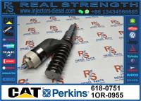 China Perkins original  618-0751 Common Rail Fuel Injector for C15 C27 C32 D10N D10T 990H 990K Engine Tractor Loader replacement for OEM  original new injector for sale