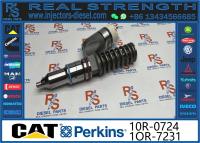 China Perkins original  10R-0724 Common Rail Diesel Fuel Injector 295-9085 10R9787 for 3406E 3456 C15 C18 Engine 385B Excavator  original new injector for sale