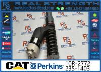 China Perkins original 10R-2772 Common Rail Fuel Injector Assembly for C15 C18 C32 Diesel Engine Excavator AD55 AD45B 253-0618 10R2772 Replacement for OEM new original new injector for sale