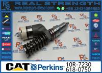 China Perkins original Perkins 10R-7230 Diesel Engine Fuel Injector for C18 C15 988K 990K Excavator Engine Parts new injector original new injector for sale