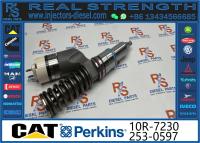 China Perkins original Perkins 10R-7230 Diesel Engine Fuel Injector for C18 C15 988K 990K Excavator Engine Parts new injector original new injector for sale
