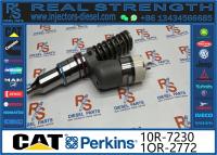 China Perkins original Perkins 10R-7230 Diesel Engine Fuel Injector for C18 C15 988K 990K Excavator Engine Parts new injector original new injector for sale