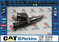 China Perkins original Perkins 10R-8988 Common Rail Injector for C18 C32 C15 Diesel Engine new injector original new injector for sale