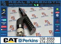 China Perkins original Perkins 10R-8988 Common Rail Injector for C18 C32 C15 Diesel Engine new injector original new injector for sale