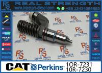 China Perkins original Perkins 1OR-7231 Common Rail Injector 10R-7231 276-8307 for C15 C18 Excavator Diesel Engine new injector original new injector for sale