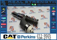 China Perkins original 211-3025 Diesel Engine Fuel Injector EUI Injector for Perkins C15 C-15 3406E Excavator 10R-0955 239-4909 254-4183 618-0750 new injector original new injector for sale