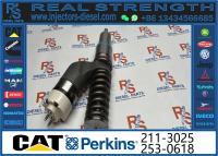China Perkins original 211-3025 Diesel Engine Fuel Injector EUI Injector for Perkins C15 C-15 3406E Excavator 10R-0955 239-4909 254-4183 618-0750 new injector original new injector for sale