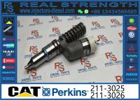 China Perkins original 211-3025 Diesel Engine Fuel Injector EUI Injector for Perkins C15 C-15 3406E Excavator 10R-0955 239-4909 254-4183 618-0750 new injector original new injector for sale
