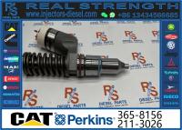 China Perkins original  C18 Diesel Engine Parts 365-8156 3658156 Fuel Common Rail Injector 295-9085 Replacement for Perkins Excavator Truck new injector original new injector for sale