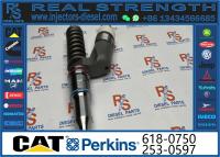 China Perkins original Perkins 618-0750 Fuel Injector Assy Replacement for OEM C15 C18 C27 C32 3406E Excavator E365C 374D new injector original new injector for sale