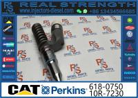 China Perkins original Perkins 618-0750 Fuel Injector Assy Replacement for OEM C15 C18 C27 C32 3406E Excavator E365C 374D new injector original new injector for sale