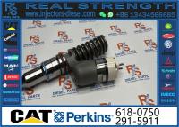 China Perkins original Perkins 618-0750 Fuel Injector Assy Replacement for OEM C15 C18 C27 C32 3406E Excavator E365C 374D new injector original new injector for sale