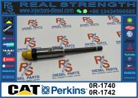 China Perkins original Perkins 0R-1740 Pencil Fuel Injector Nozzle for 3304B 3306B 3306 3304 DISA 3304 Diesel Engine new injector original new injector for sale