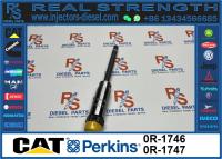 China Perkins original Perkins 0R-1746 Common Rail Fuel Injector for 3406B 3406C 3408 3412 Engine D9R Excavator new injector original new injector for sale