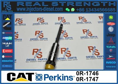 China Perkins original Perkins 0R-1746 Common Rail Fuel Injector for 3406B 3406C 3408 3412 Engine D9R Excavator new injector original new injector for sale