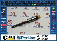 China Perkins original Perkins 0R-3419 Diesel Fuel Injector Pencil 4W-7015 4W-7018 for Later Model 3204 Engine 3400 common rail new injector original new injector for sale