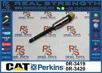 China Perkins original Perkins 0R-3419 Diesel Fuel Injector Pencil 4W-7015 4W-7018 for Later Model 3204 Engine 3400 common rail new injector original new injector for sale