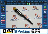 China Perkins original  0R-3591 Fuel Injector Nozzle for 3304 3306 3306B Engine 235B 350 Excavator Construction Machinery Spare Parts  original new injector for sale