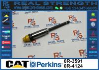 China Perkins original  0R-3591 Fuel Injector Nozzle for 3304 3306 3306B Engine 235B 350 Excavator Construction Machinery Spare Parts  original new injector for sale
