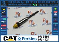 China Perkins original  0R-3591 Fuel Injector Nozzle for 3304 3306 3306B Engine 235B 350 Excavator Construction Machinery Spare Parts  original new injector for sale