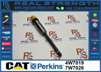 China Perkins original 4W7019 Diesel Common Rail Fuel Injector Assembly 3204 3208 3400 3412 D10N D9L D9N Tracked Bulldozer Replacement for OEM original new injector for sale
