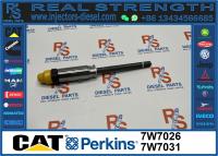 China Perkins original 7W7026 Fuel Injector Nozzle for 3406 3406B 3408 3412 Engine Pencil Nozzle Replacement for OEM 7W-7031 7W-7032  original new injector for sale