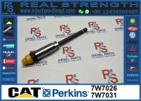 China Perkins original 7W7026 Fuel Injector Nozzle for 3406 3406B 3408 3412 Engine Pencil Nozzle Replacement for OEM 7W-7031 7W-7032  original new injector for sale