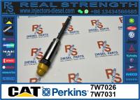 China Perkins original 7W7026 Fuel Injector Nozzle for 3406 3406B 3408 3412 Engine Pencil Nozzle Replacement for OEM 7W-7031 7W-7032  original new injector for sale