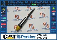 China Perkins original Perkins 7W7038 Fuel Injector Nozzle 4W7017 4W7018 4W7019 for 3412 3406 3408 Engine Construction new injector original new injector for sale