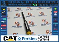China Perkins original Perkins 7W7038 Fuel Injector Nozzle 4W7017 4W7018 4W7019 for 3412 3406 3408 Engine Construction new injector original new injector for sale