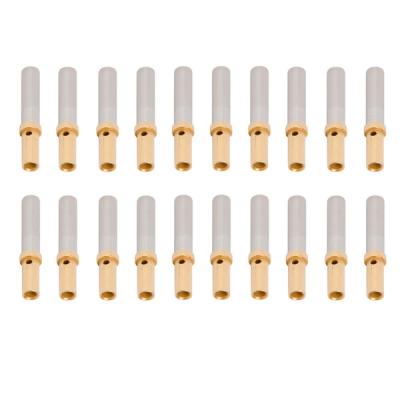 China Gold Plating CNC Brass Parts Customized Precision CNC Lathe Turning Parts for sale