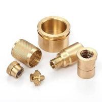 China Electrophoresis CNC Brass Parts 4 5 Axis High Precision Brass CNC Machining Parts for sale