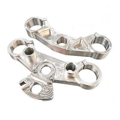 China Customized Cnc Milling Aluminum Parts Motorcycle Steering Accessories for sale