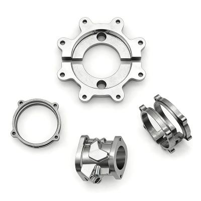 China CNC Machined Aluminum Parts Structural Housings & Flange Components High Precision Custom Metal Parts for sale