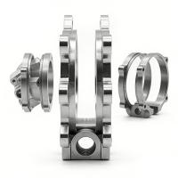 China CNC Machined Aluminum Parts Structural Housings & Flange Components High Precision Custom Metal Parts for sale