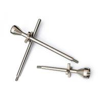 China Cnc Turning Parts 316l Stainless Steel Long Tapered Shaft With Threads for sale