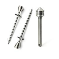 China Cnc Turning Parts 316l Stainless Steel Long Tapered Shaft With Threads for sale