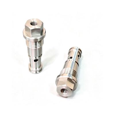 China Stainless Steel Cnc Turning Milling Part CNC Machining Precision Shaft Valve Spool for sale