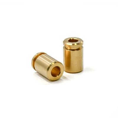 China CNC Machined Brass Bushing High Precision Copper Alloy Sleeve For Industrial Mechanical Equipment for sale