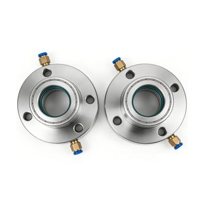 China CNC Machined Aluminum Turned Parts Air Rotary Union Pneumatic Rotary Joint For Automation Equipment for sale