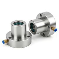 China CNC Machined Aluminum Turned Parts Air Rotary Union Pneumatic Rotary Joint For Automation Equipment for sale