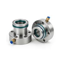China CNC Machined Aluminum Turned Parts Air Rotary Union Pneumatic Rotary Joint For Automation Equipment for sale