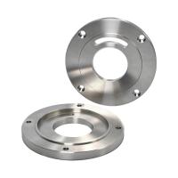 China Custom CNC 304 Stainless Steel Turned Parts Precision Flange Ring Part for sale